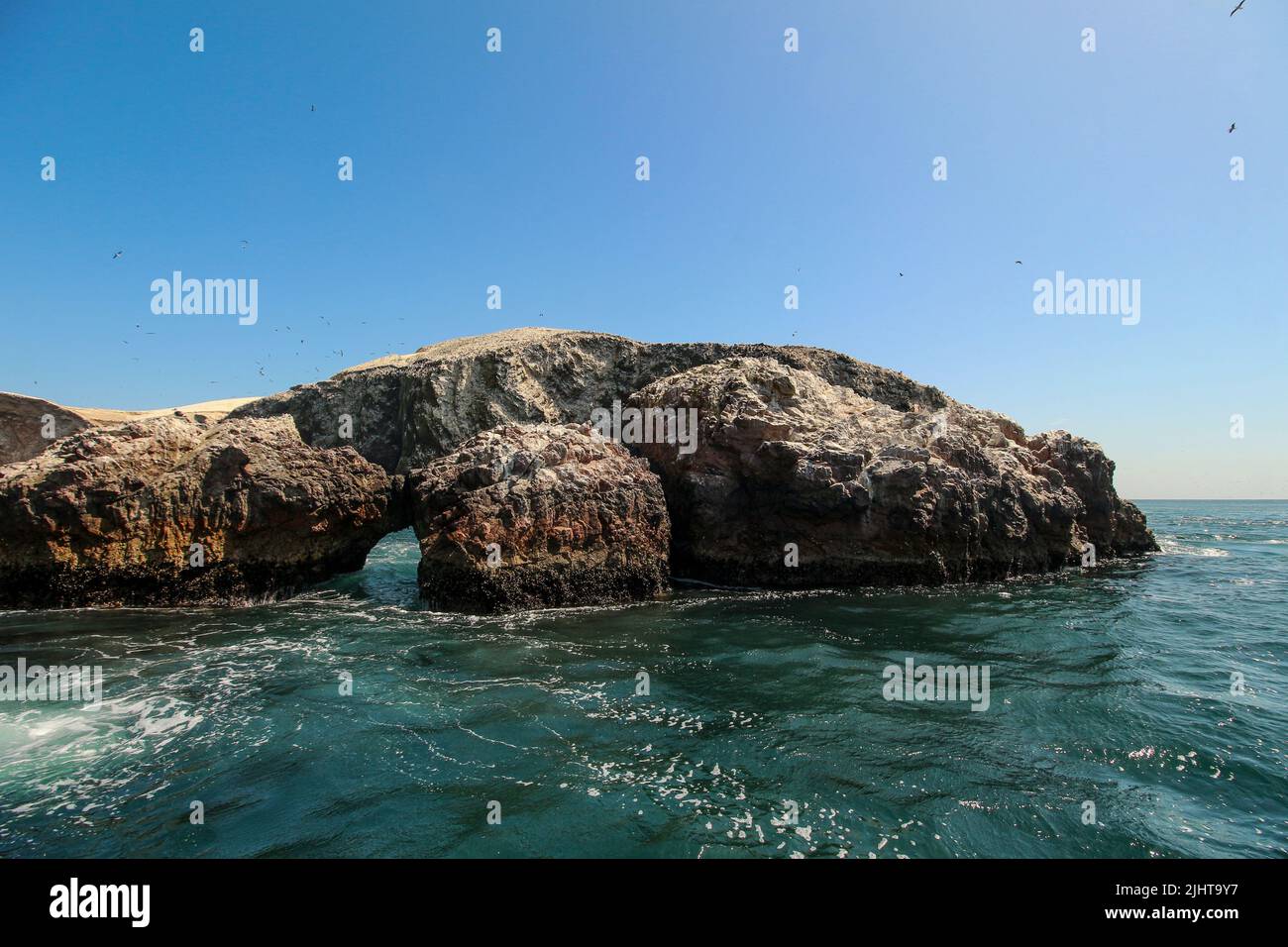 Ballestas Islands, Paracas, National Reserve Park Stock Photo - Alamy