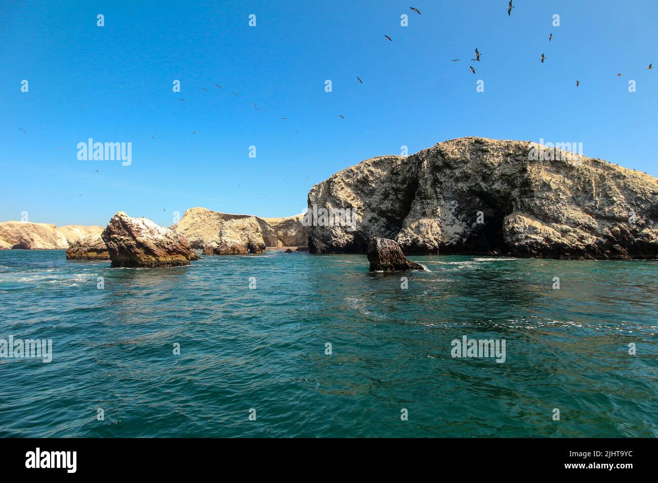 Ballestas Islands, Paracas, National Reserve Park Stock Photo - Alamy