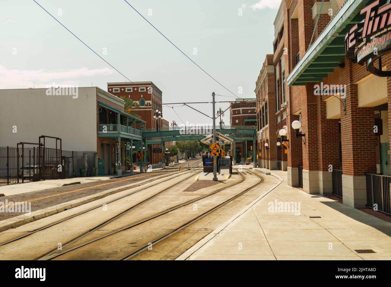 Trolly tracks hi-res stock photography and images - Alamy