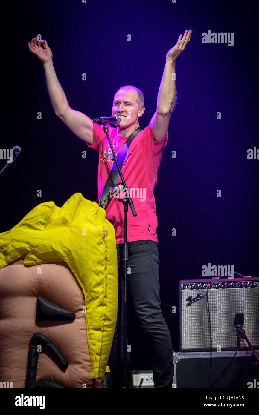 James Bryan McCollum of Canadian pop music duo Prozzak, also known as ...