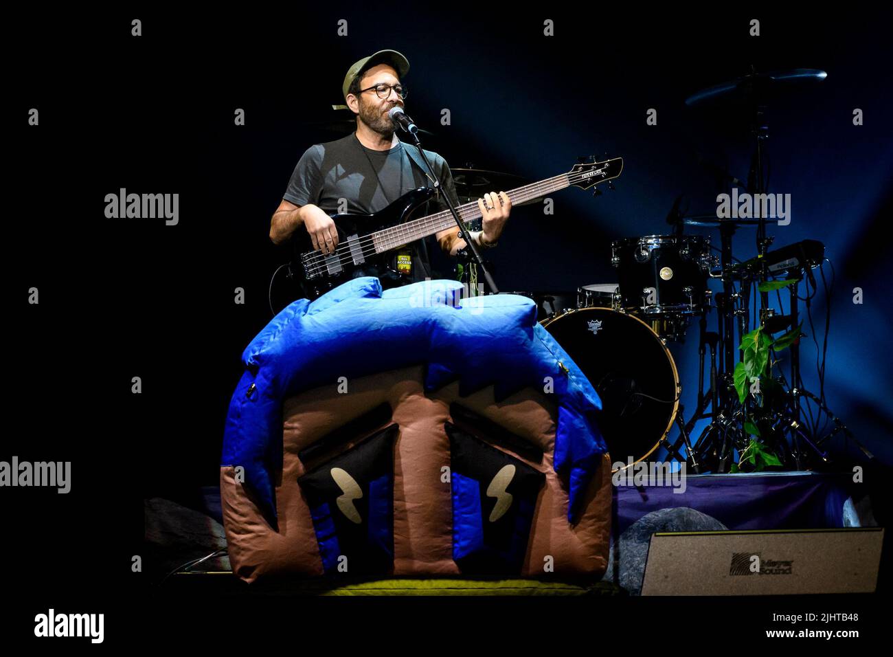 Toronto, Canada. 16th July, 2022. Jay Levine of Canadian pop music duo ...