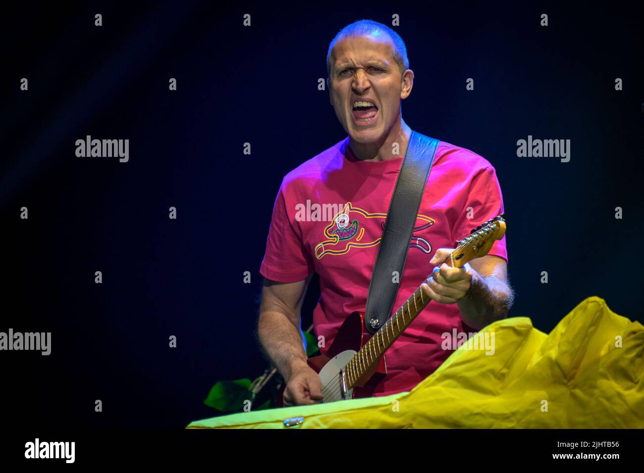 James Bryan McCollum of Canadian pop music duo Prozzak, also known as ...