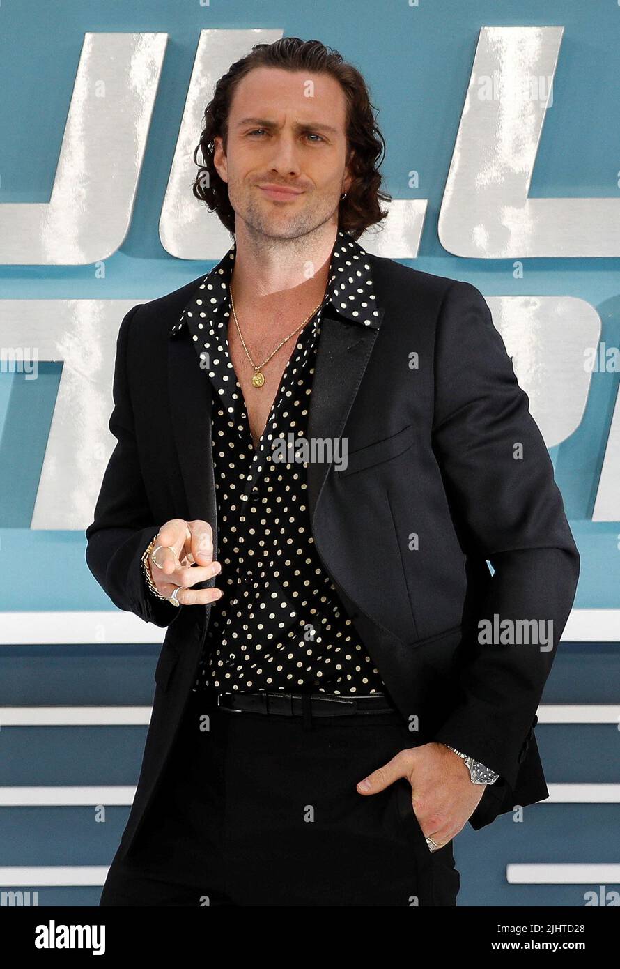 Aaron taylor johnson bullet train hi-res stock photography and images ...