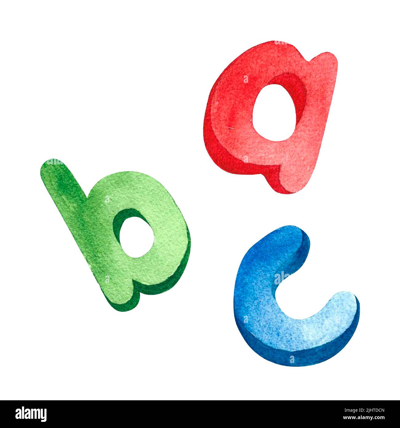 Hand drawn letter c painted hi-res stock photography and images - Alamy