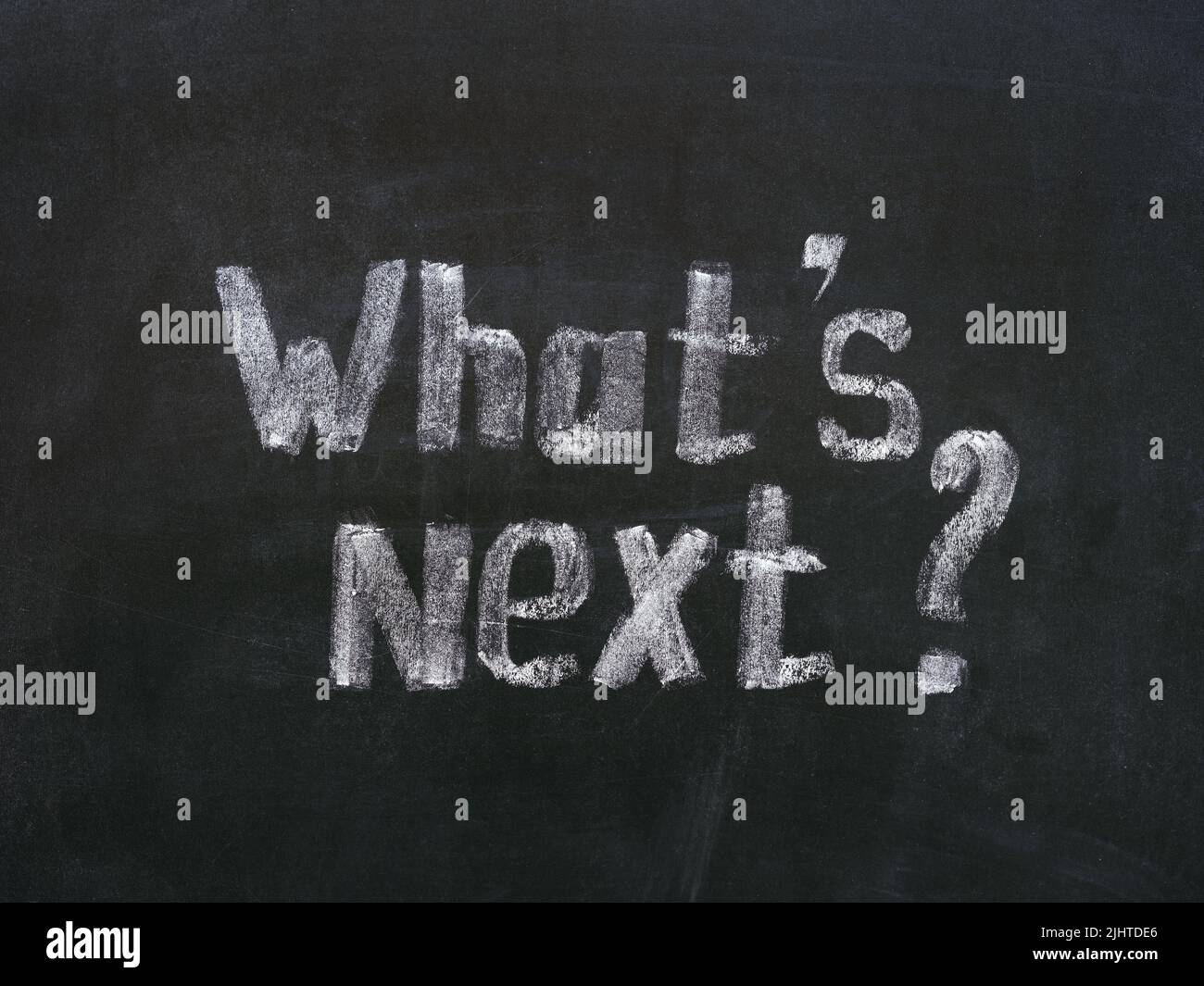 Whats next hi-res stock photography and images - Alamy