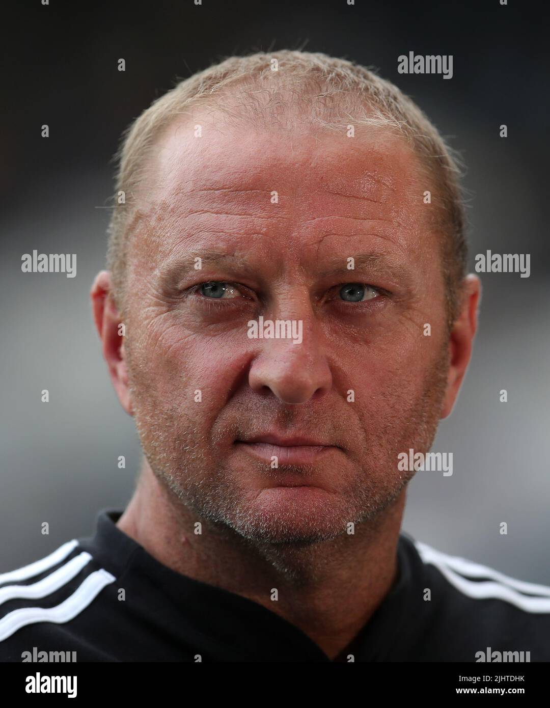 Former Leicester City player Matt Elliott working for LCFC TV before a ...