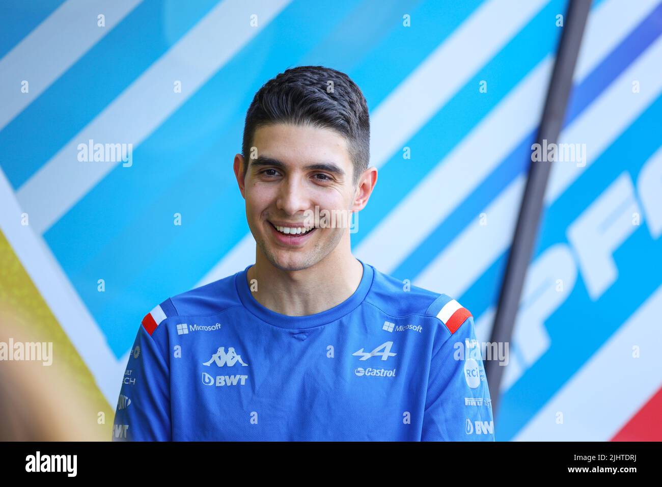 OCON Esteban (fra), Alpine F1 Team A522, portrait during the Formula 1 Lenovo Grand Prix de ...
