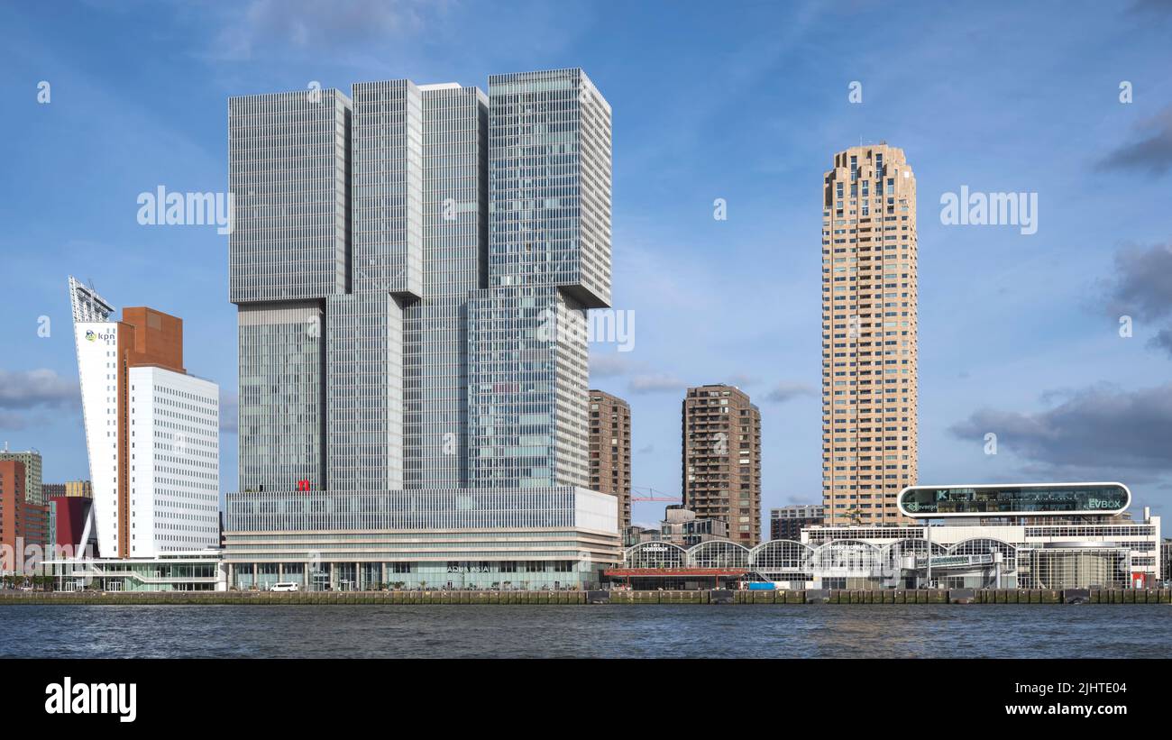 Skyline Rotterdam South Stock Photo - Alamy