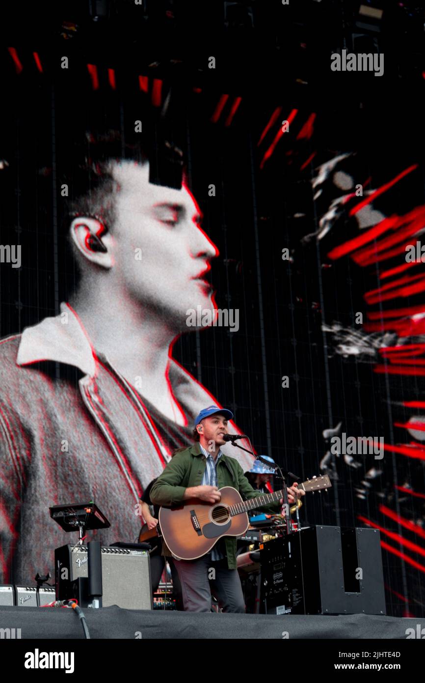 SAM FENDER TRNSMT 2022 DAY ONE Stock Photo - Alamy