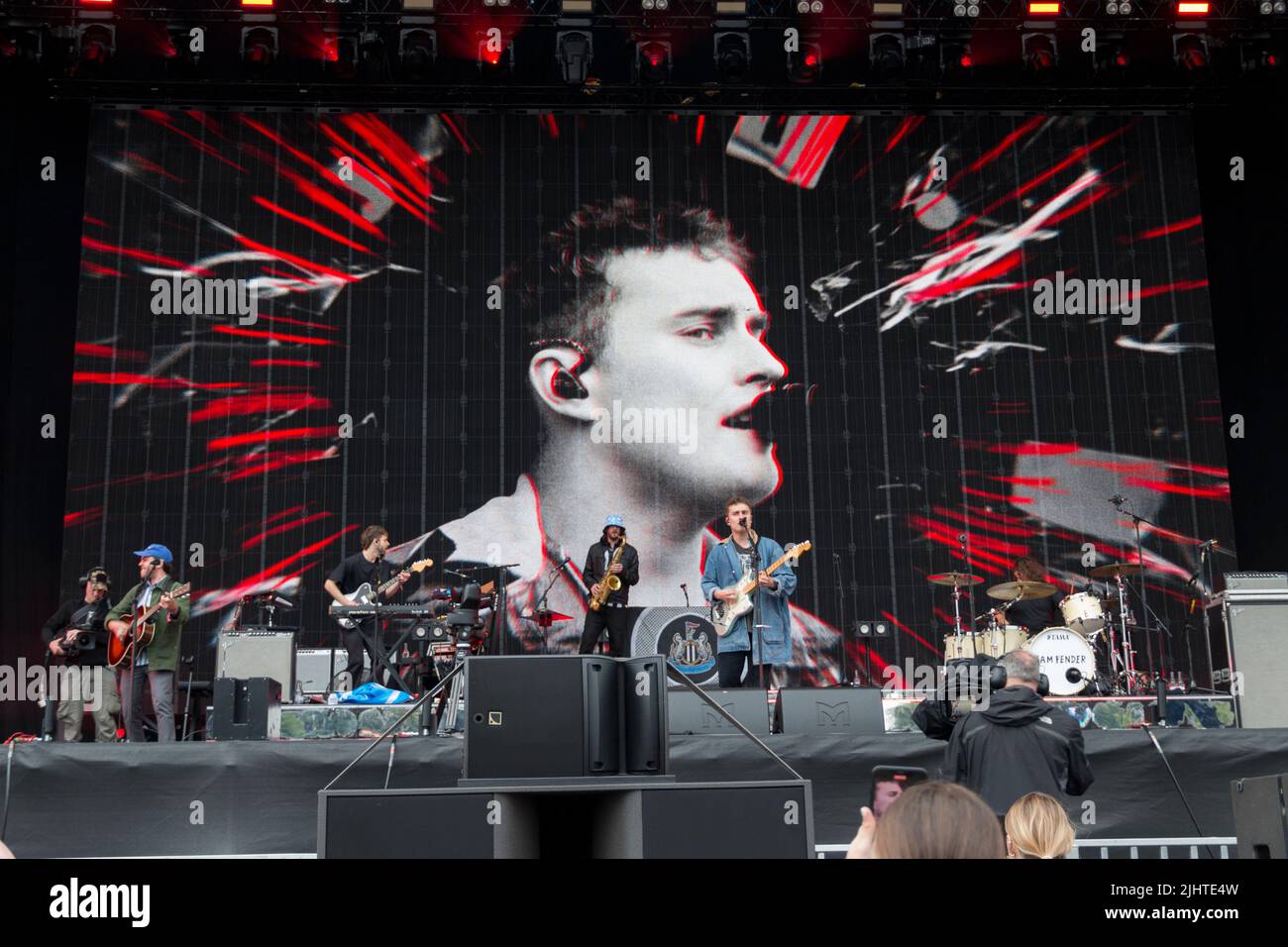 SAM FENDER TRNSMT 2022 DAY ONE Stock Photo - Alamy