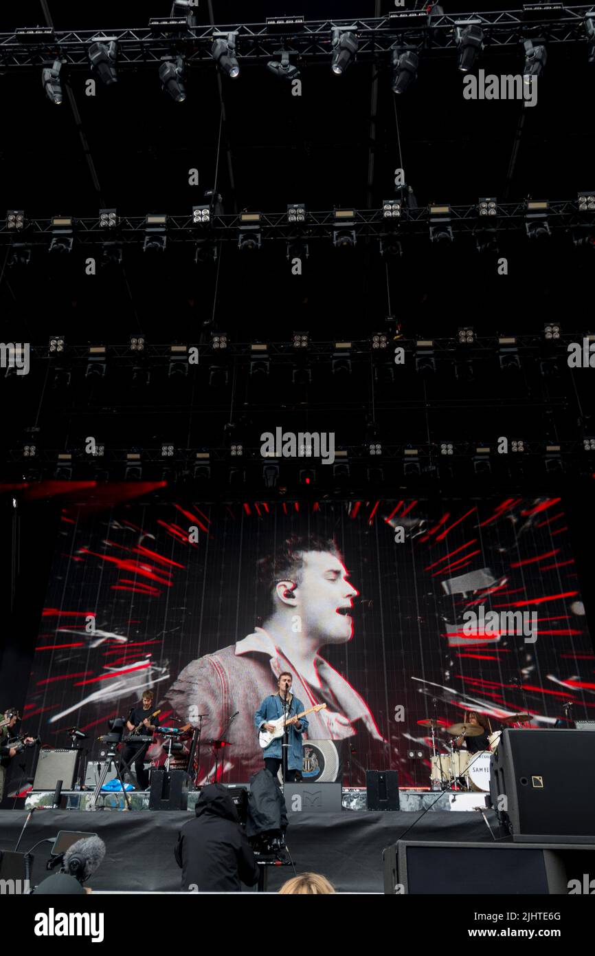 SAM FENDER TRNSMT 2022 DAY ONE Stock Photo - Alamy