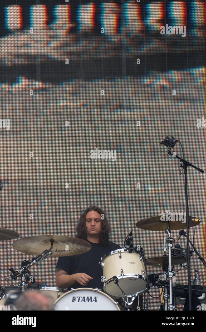 SAM FENDER TRNSMT 2022 DAY ONE Stock Photo - Alamy