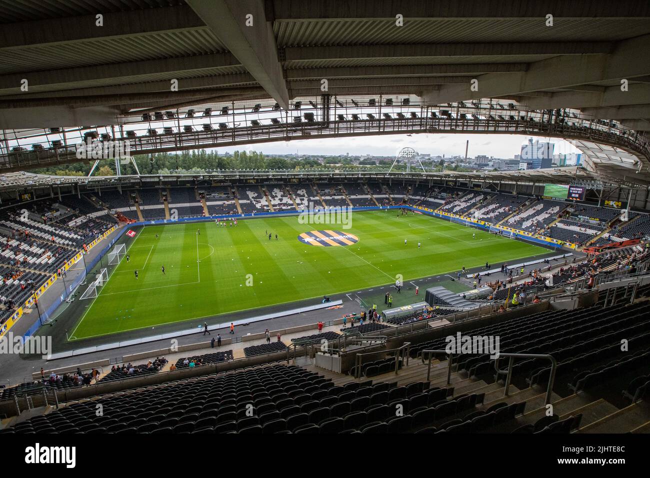 General view inside The MKM Stadium ahead of tonight's game Stock Photo ...