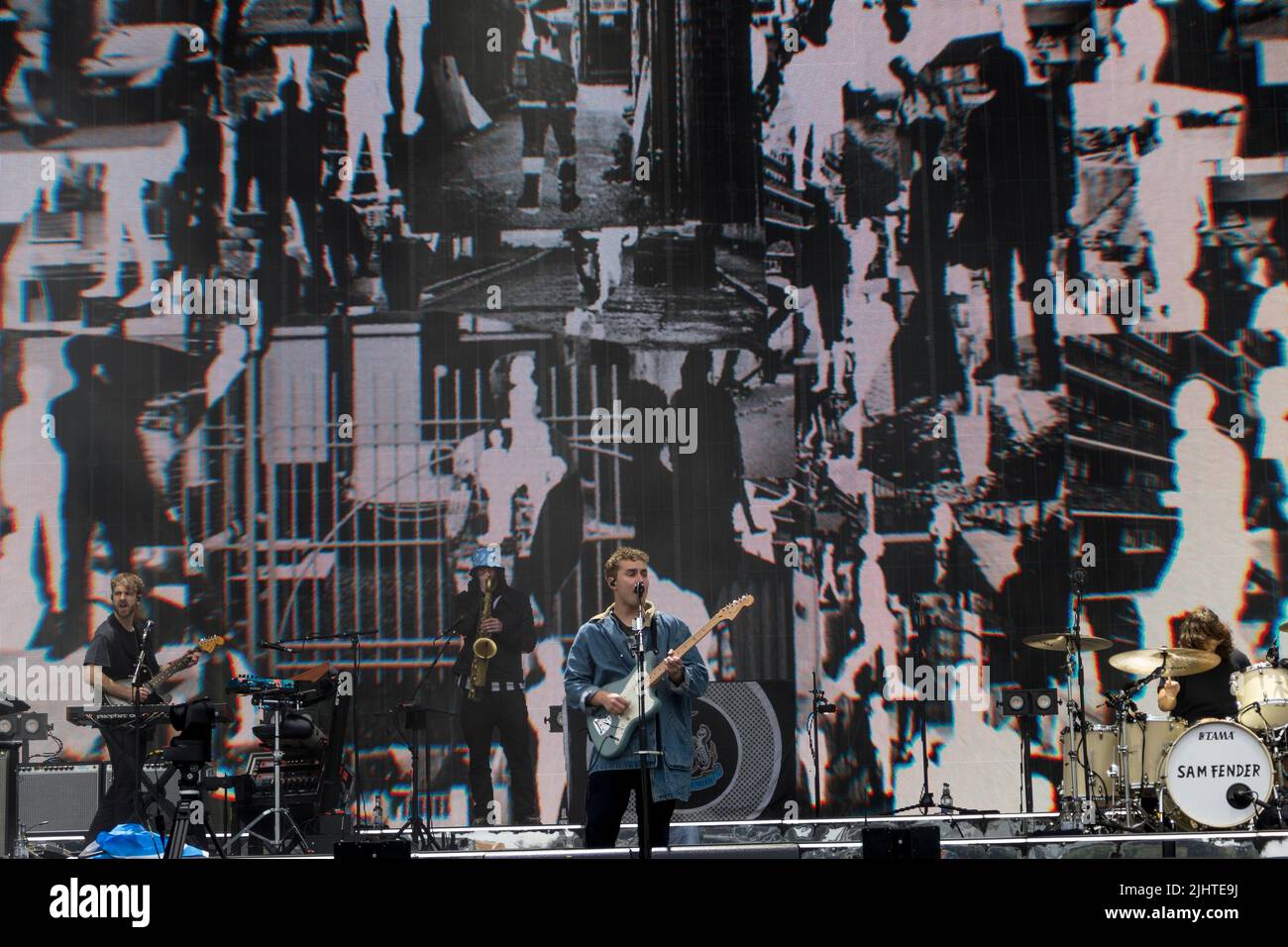 SAM FENDER TRNSMT 2022 DAY ONE Stock Photo - Alamy