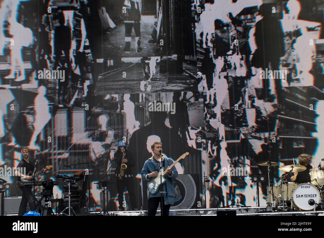 SAM FENDER TRNSMT 2022 DAY ONE Stock Photo - Alamy