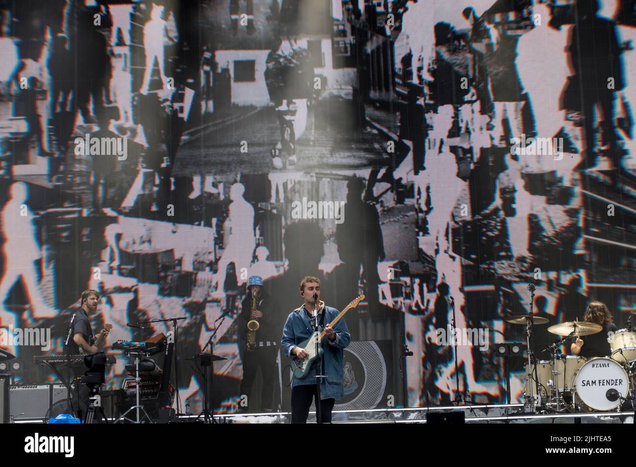 SAM FENDER TRNSMT 2022 DAY ONE Stock Photo - Alamy