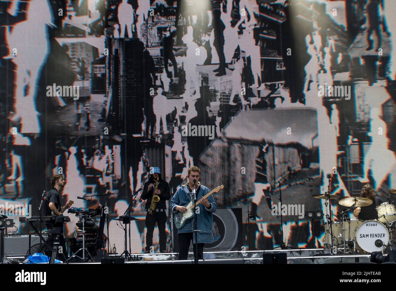 SAM FENDER TRNSMT 2022 DAY ONE Stock Photo - Alamy