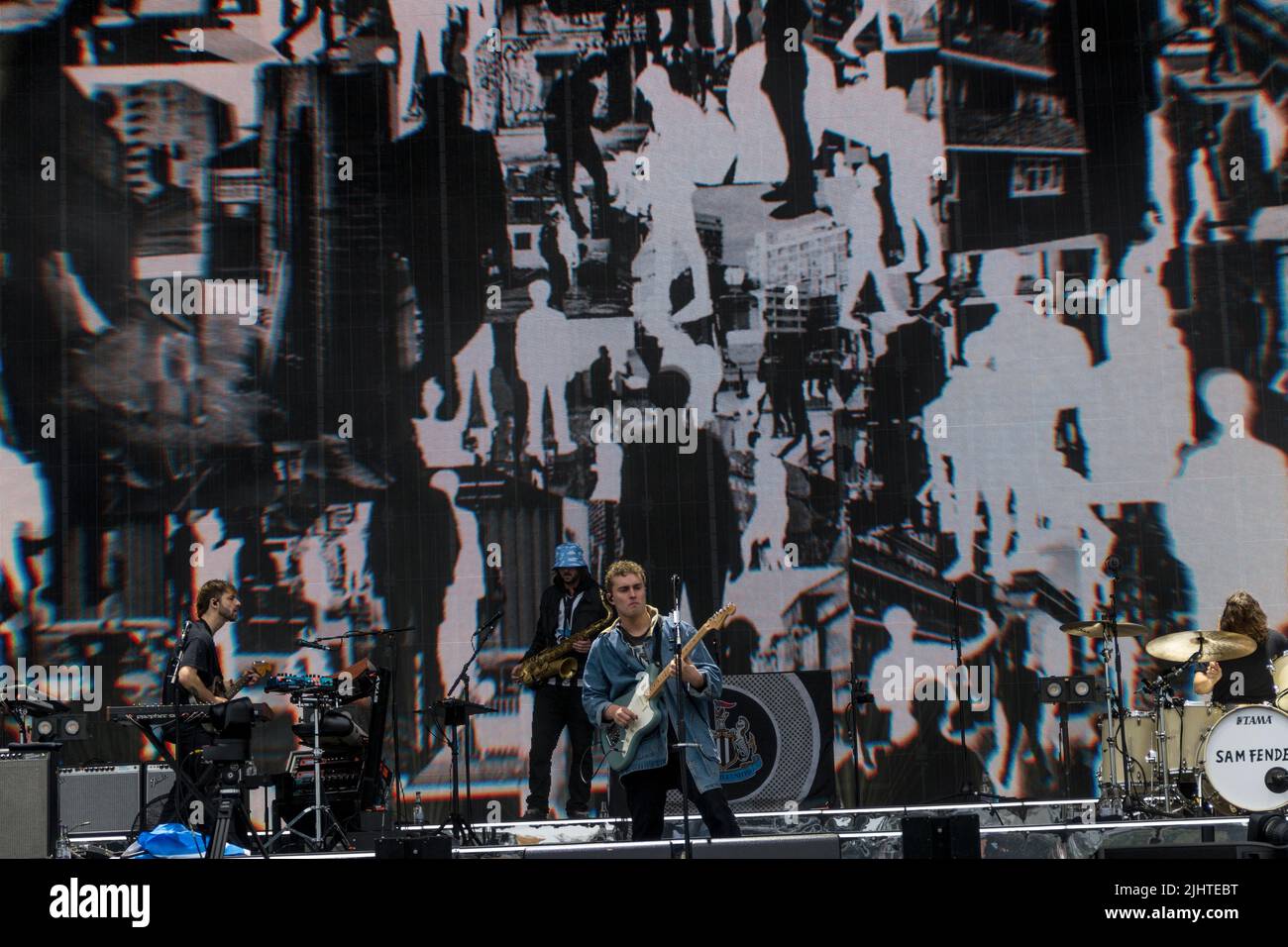 SAM FENDER TRNSMT 2022 DAY ONE Stock Photo - Alamy