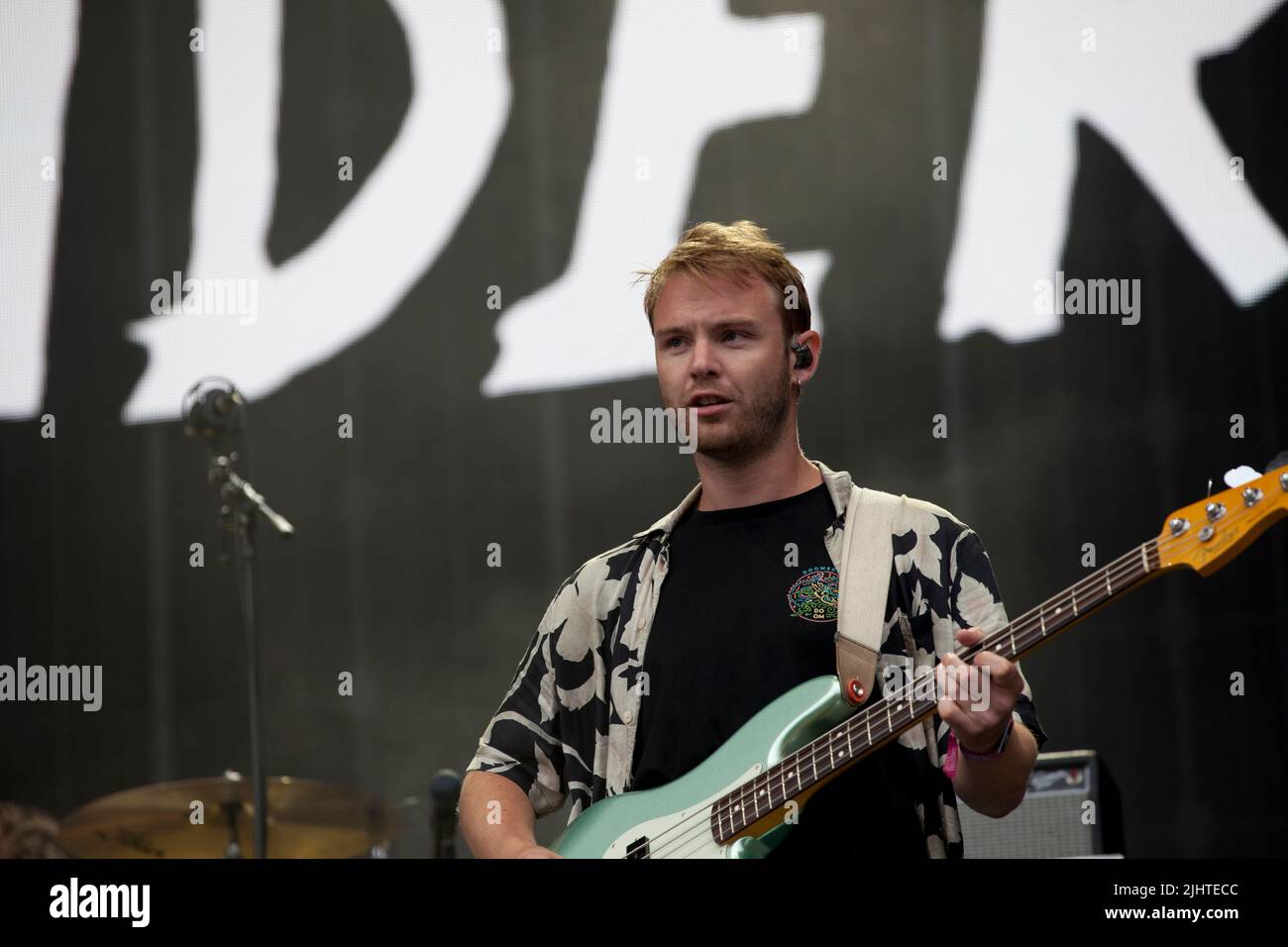 SAM FENDER TRNSMT 2022 DAY ONE Stock Photo - Alamy