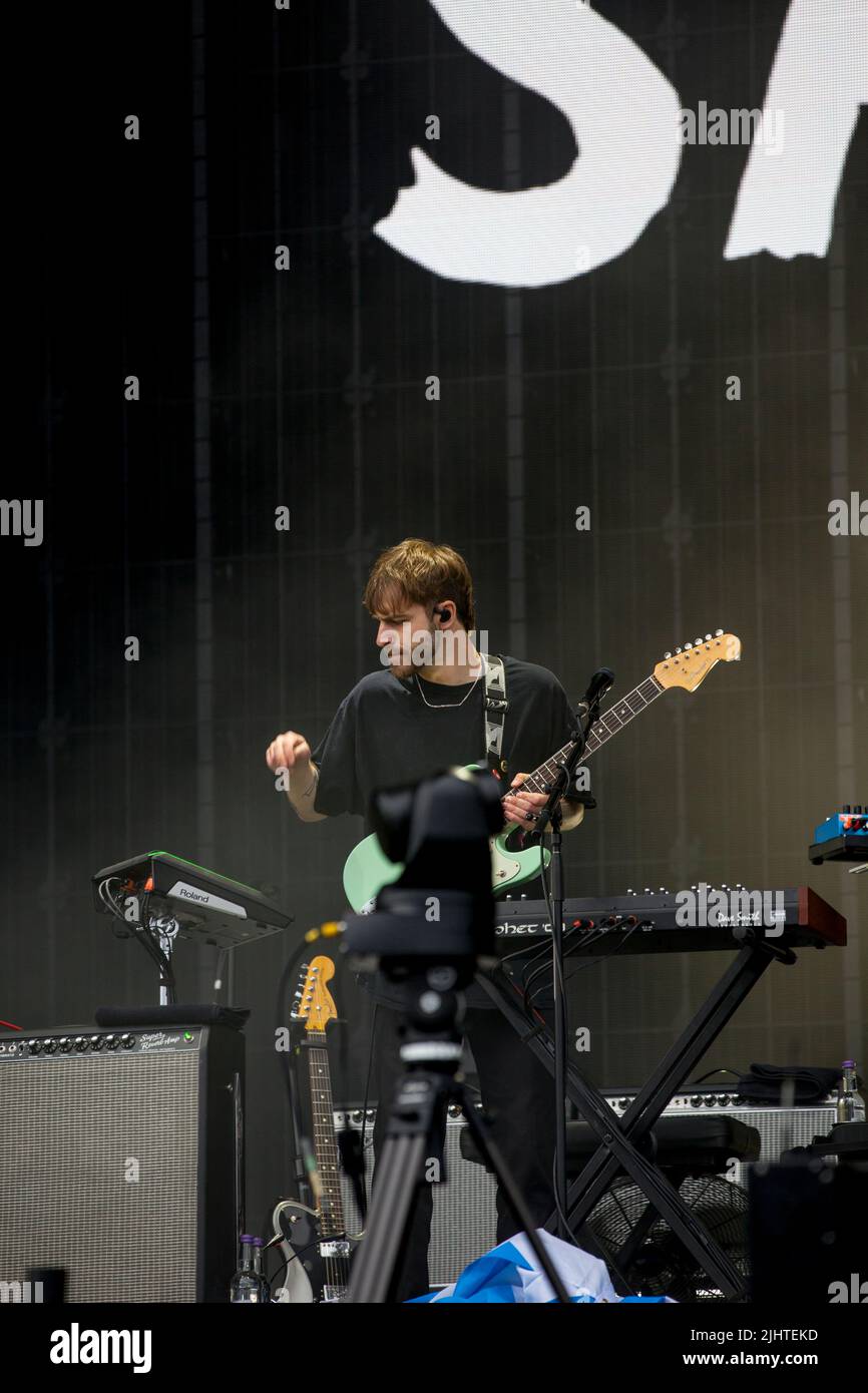 SAM FENDER TRNSMT 2022 DAY ONE Stock Photo - Alamy