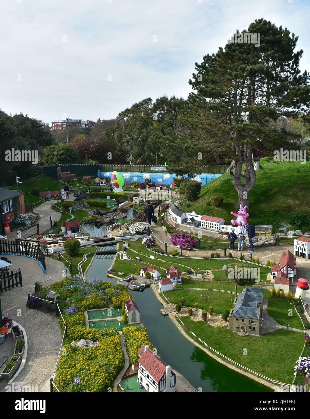 Southsea Model Village Stock Photo - Alamy