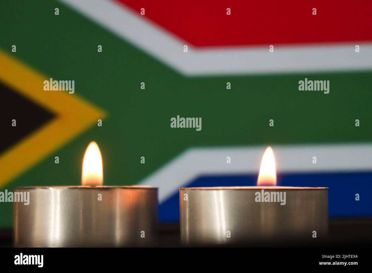 Power crisis in South Africa. Power cuts or loadshedding done by the ...