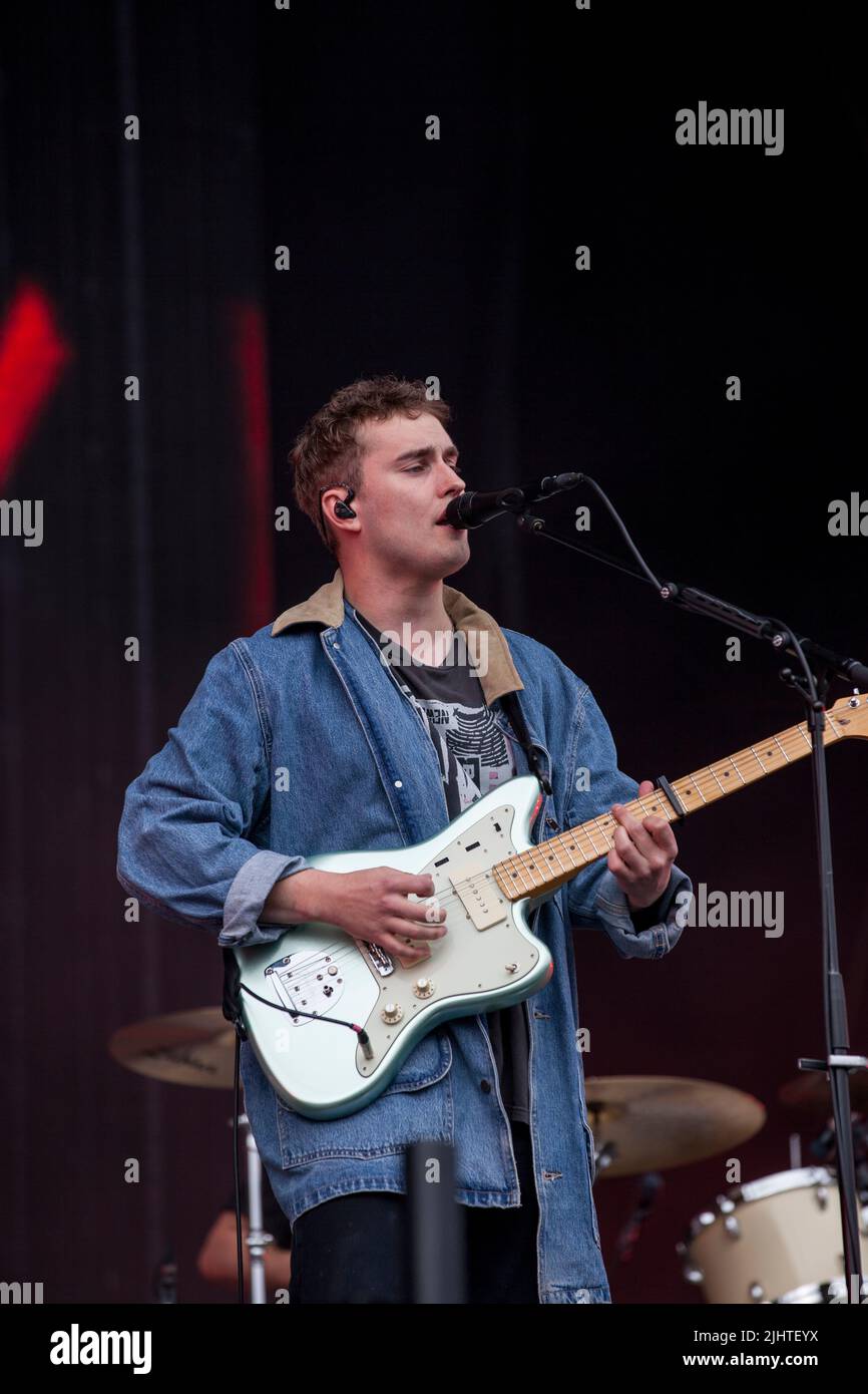 SAM FENDER TRNSMT 2022 DAY ONE Stock Photo - Alamy