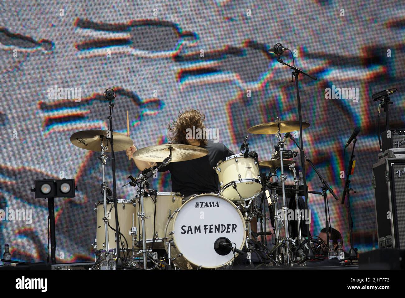 SAM FENDER TRNSMT 2022 DAY ONE Stock Photo - Alamy