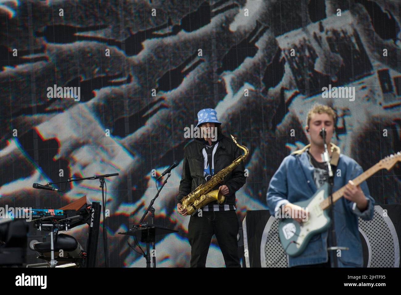 SAM FENDER TRNSMT 2022 DAY ONE Stock Photo - Alamy