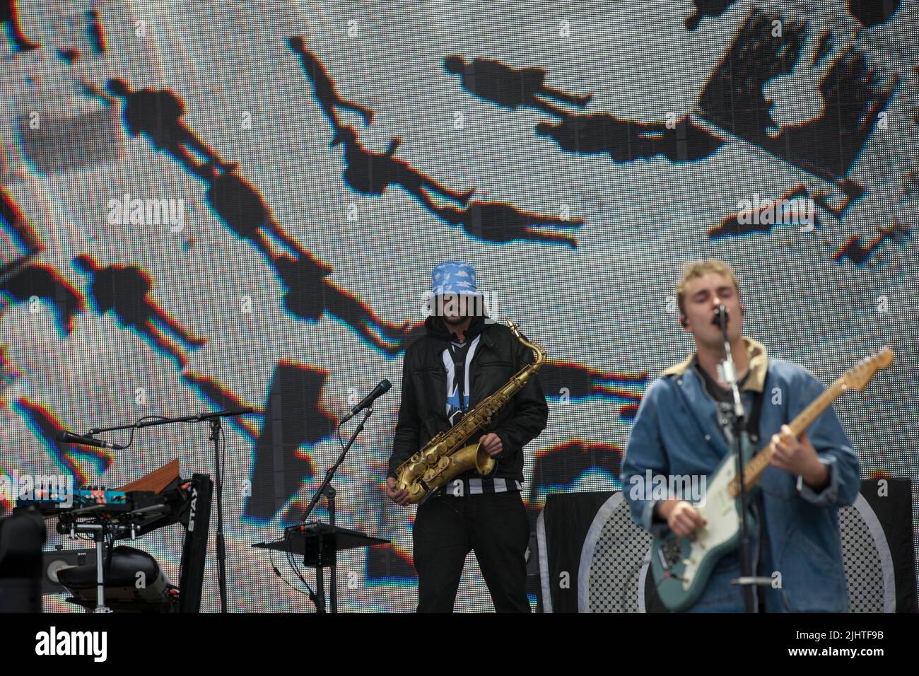 SAM FENDER TRNSMT 2022 DAY ONE Stock Photo - Alamy