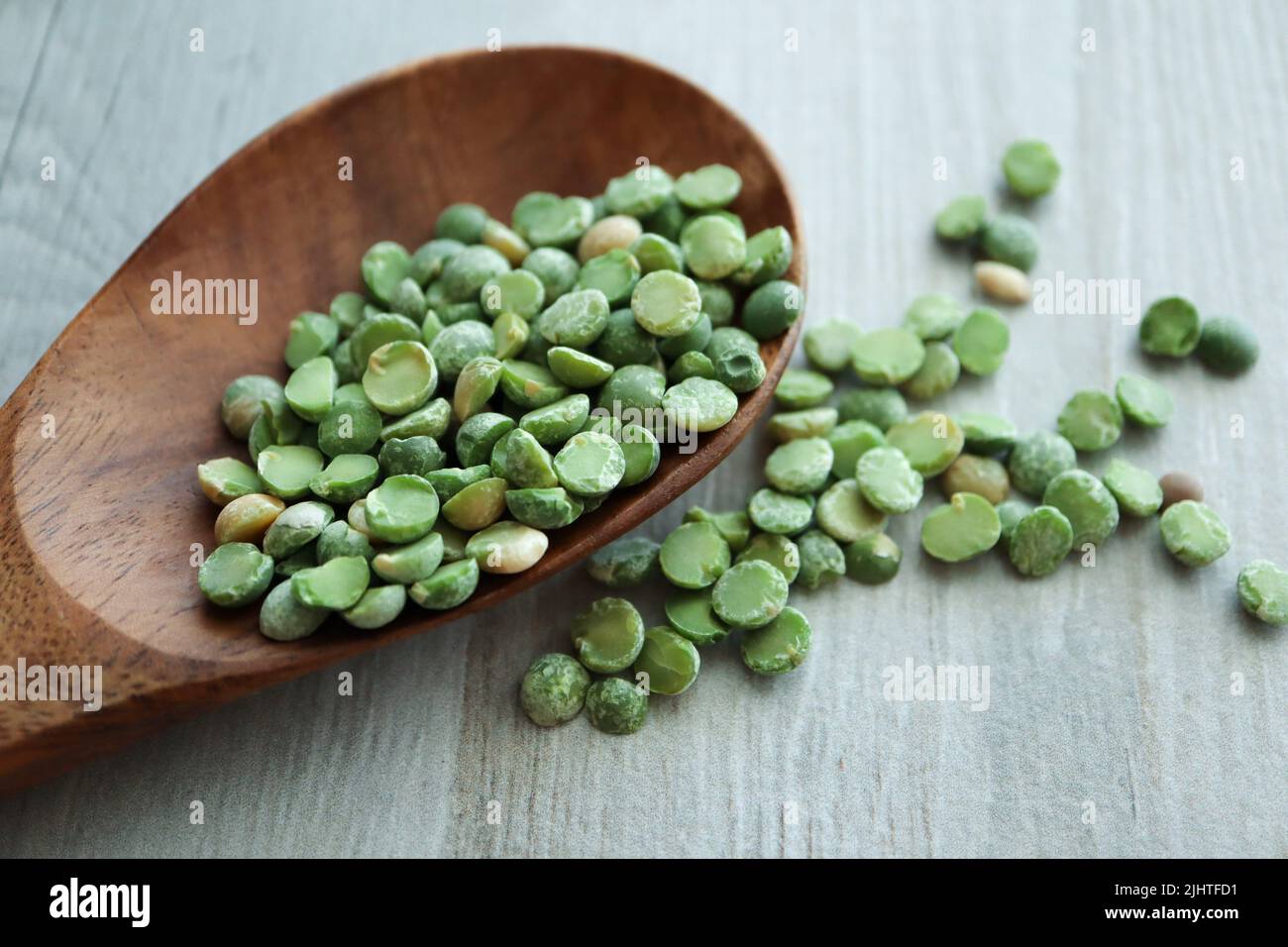 Green split peas Stock Photo - Alamy