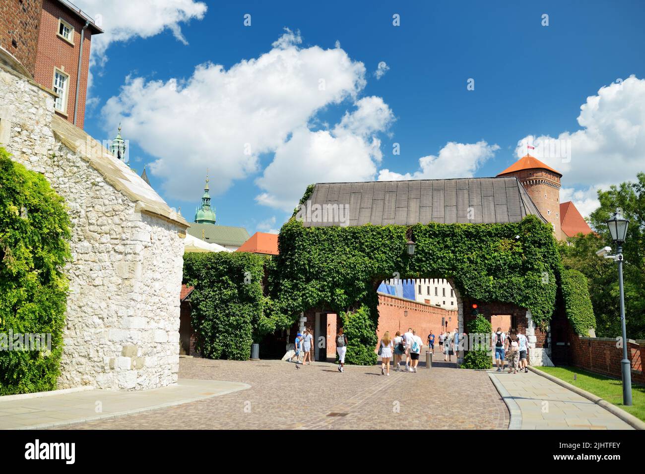 KRAKOW, POLAND - AUGUST 2021: The Wawel Royal Castle, a castle ...
