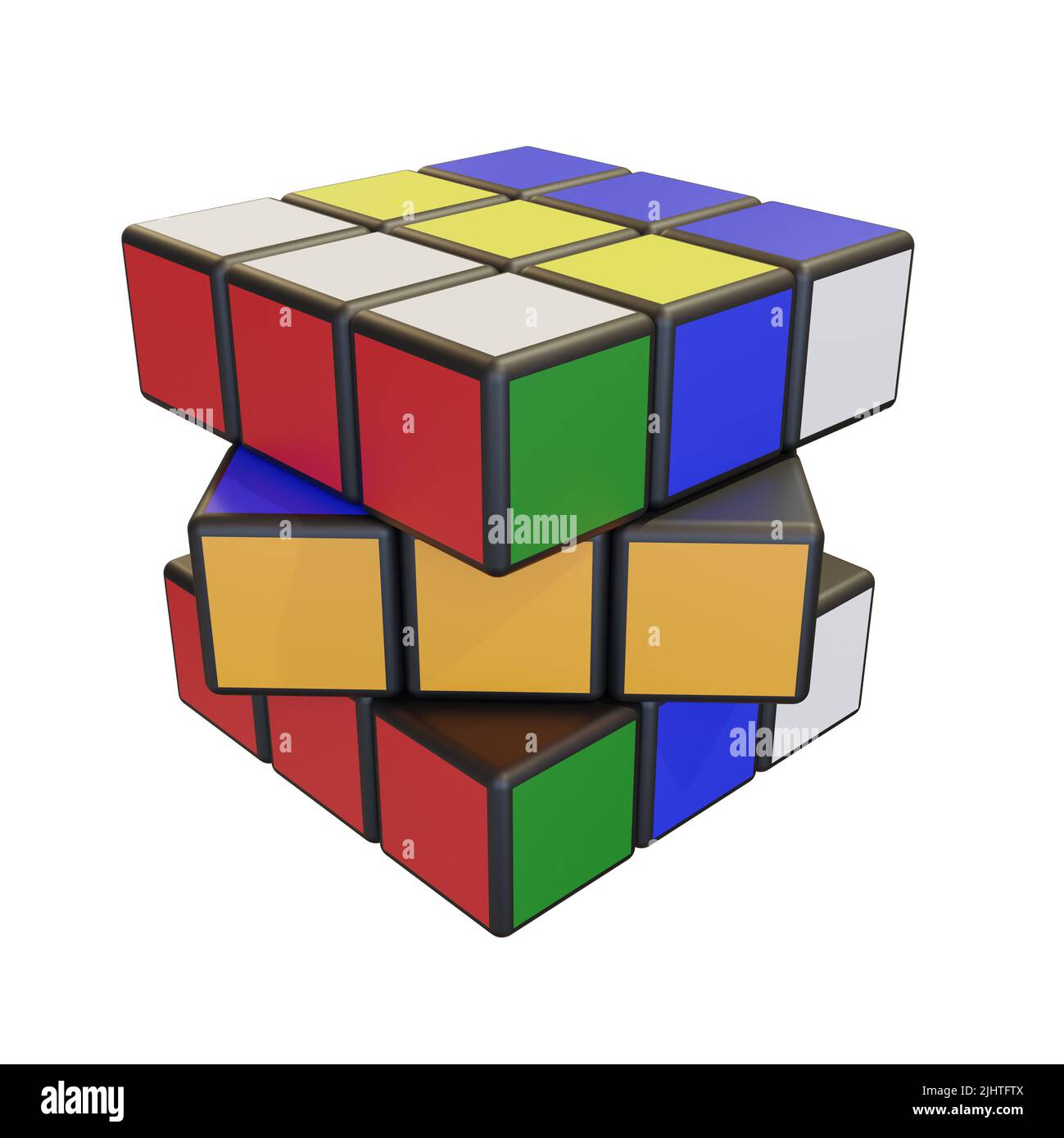 Minsk, Belarus, 20 July 2022 . Editorial illustration. Rubik s Cube is ...