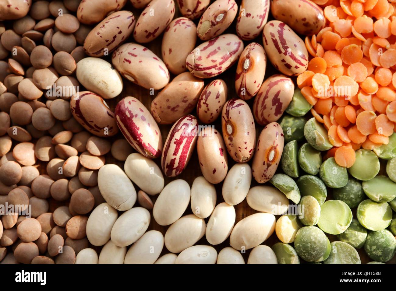 Variety of legumes Stock Photo - Alamy