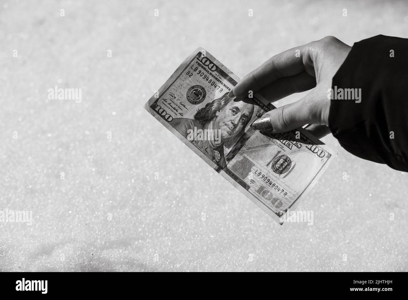 American dollars money and photo of money. USD currency exchange Stock ...