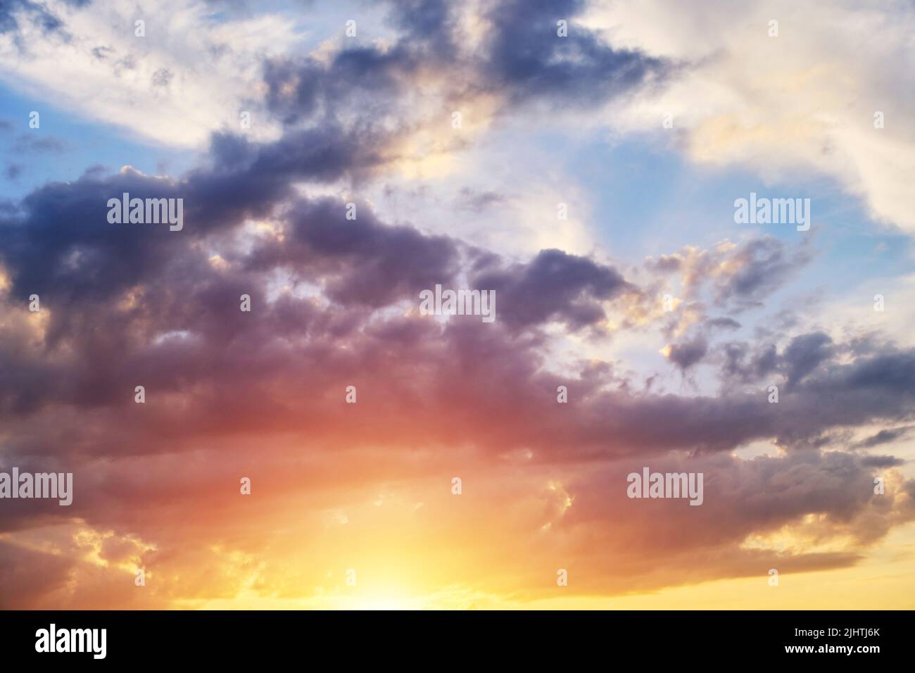 Bright dawn breaks through hi-res stock photography and images - Alamy