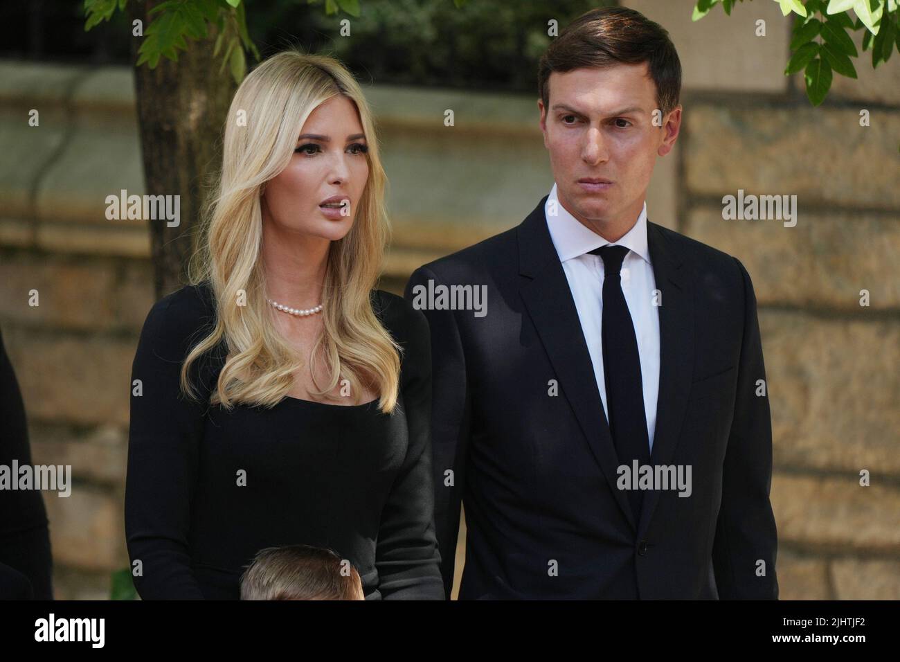 Trump Family At Ivana Trump`s Funeral at St. Vincent Ferrer Catholic ...