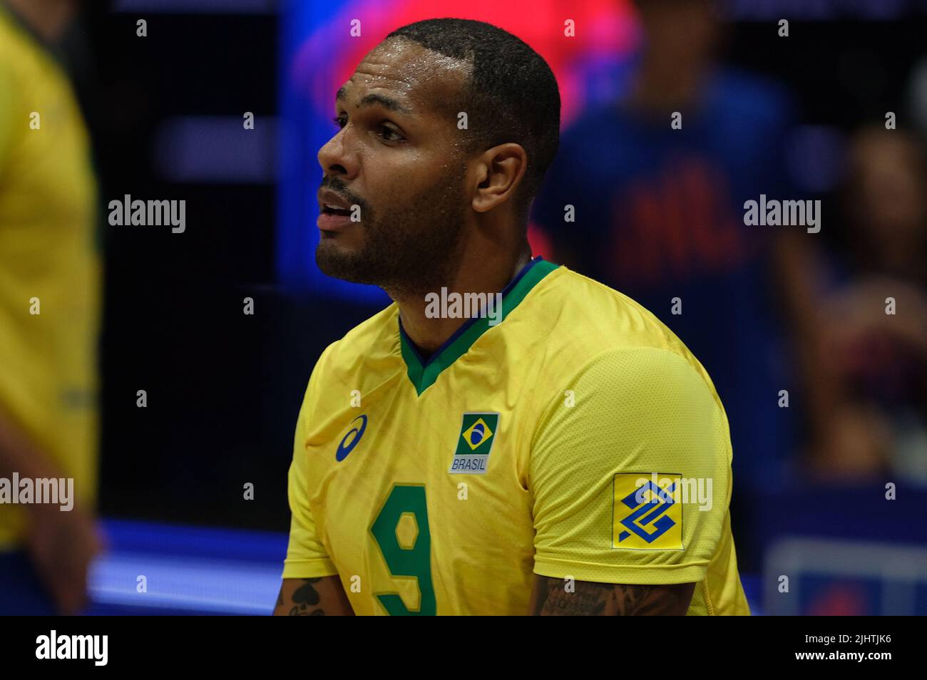 Unipol Arena, Bologna, Italy, July 20, 2022, Yoandy Leal Hidalgo (BRA ...