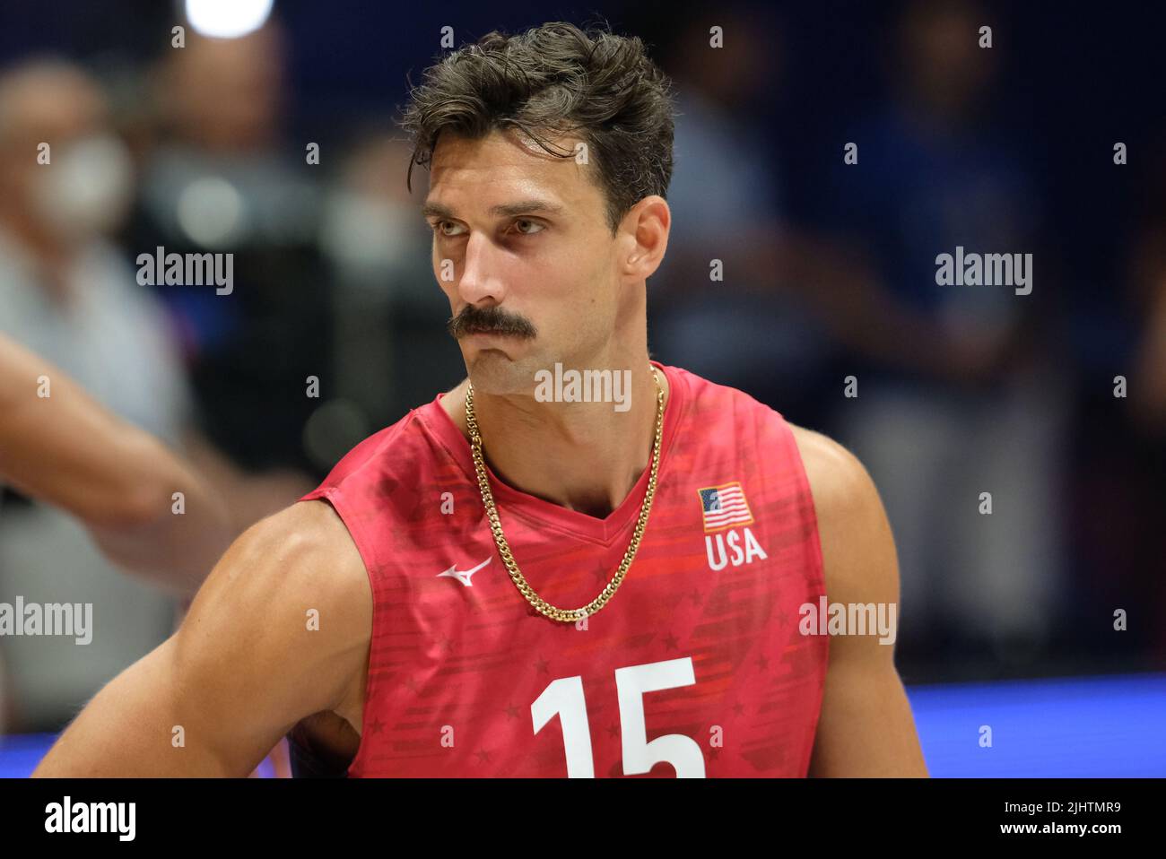 Bologna, Italy. 20th July, 2022. Portrait of Kyle Russel (USA) during ...