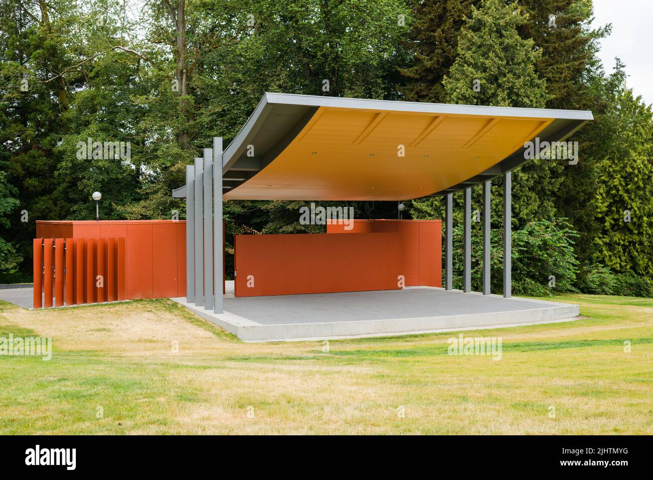 Seattle - July 18, 2022; New Volunteer Park Amphitheater on Capitol ...