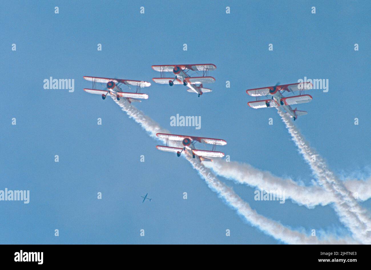 Red baron stearman squadron hi-res stock photography and images - Alamy