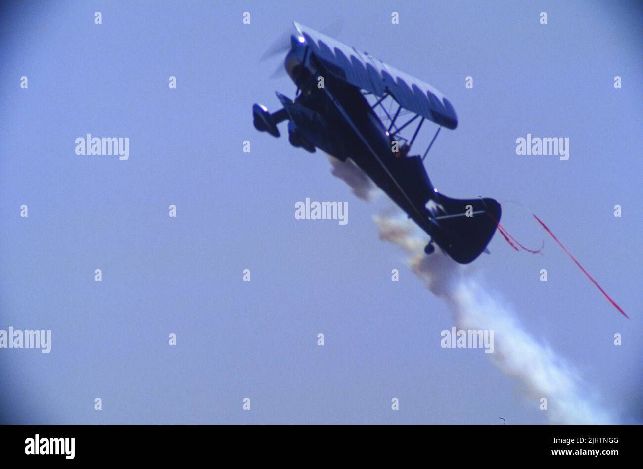 Jimmy Franklin and the WACO mystery ship Stock Photo - Alamy