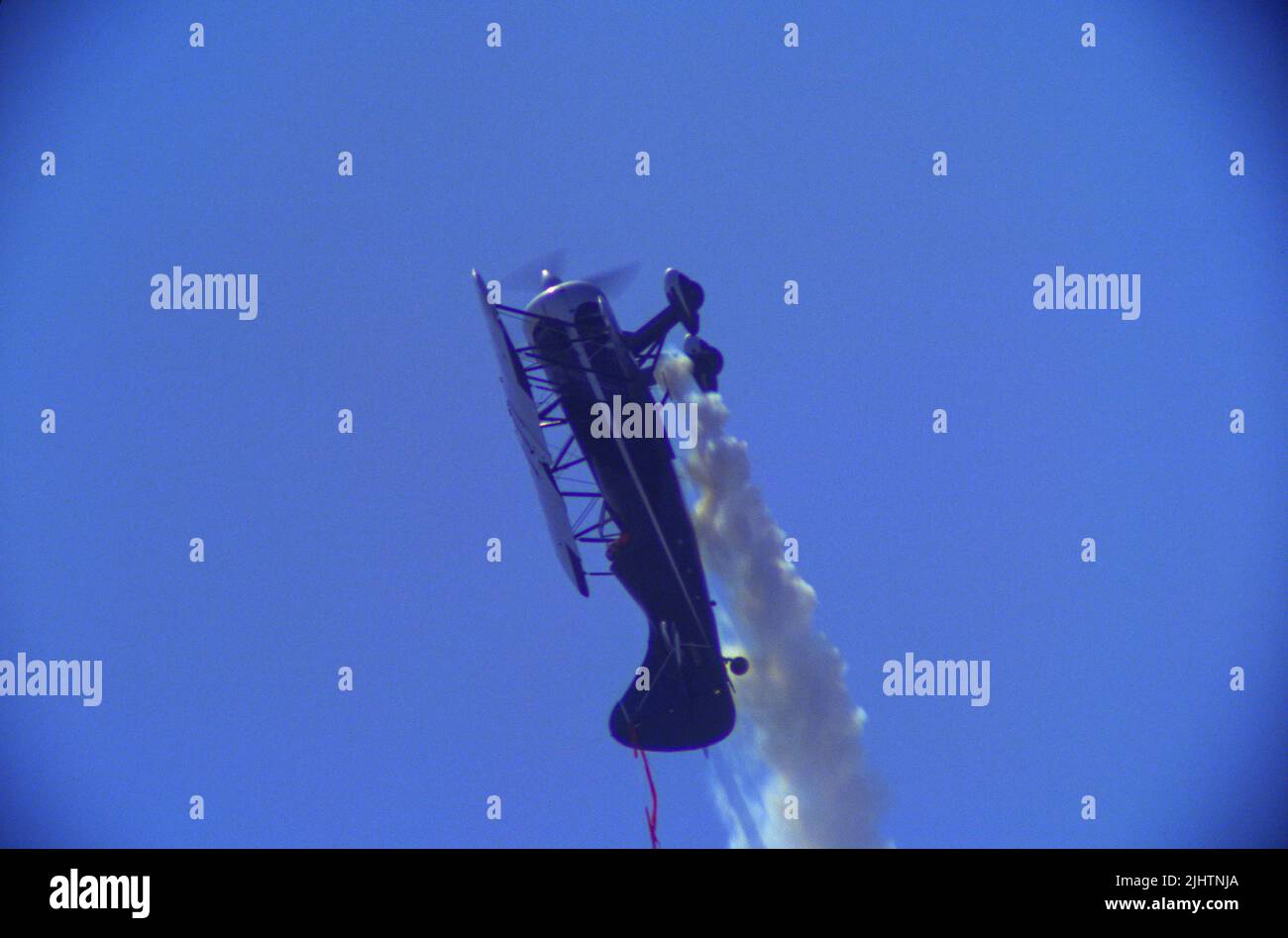 Jimmy Franklin and the WACO mystery ship Stock Photo - Alamy