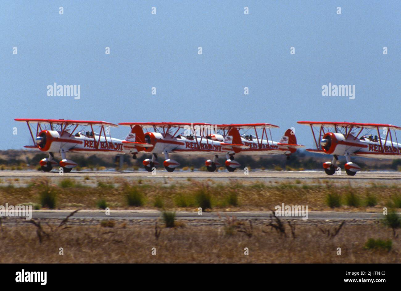 Red baron stearman squadron hi-res stock photography and images - Alamy