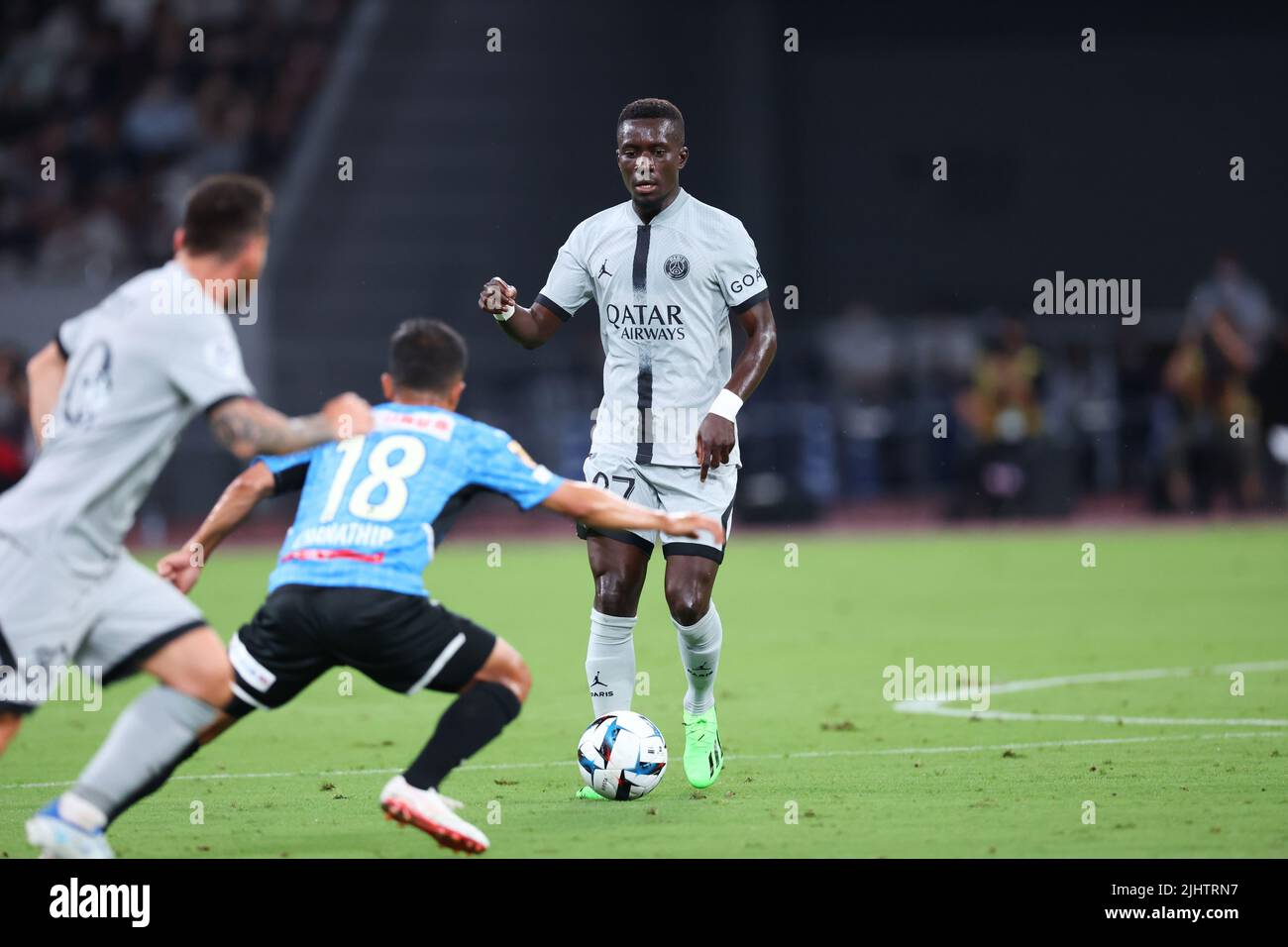 Tokyo, Japan. 20th July, 2022. Idrissa Gueye (PSG) Football/Soccer ...