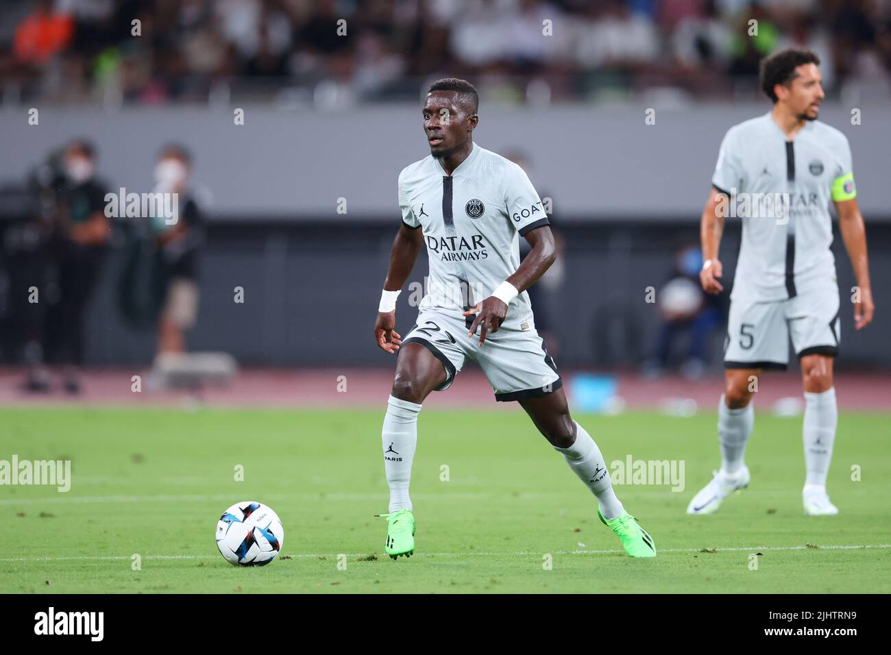Tokyo, Japan. 20th July, 2022. Idrissa Gueye (PSG) Football/Soccer ...