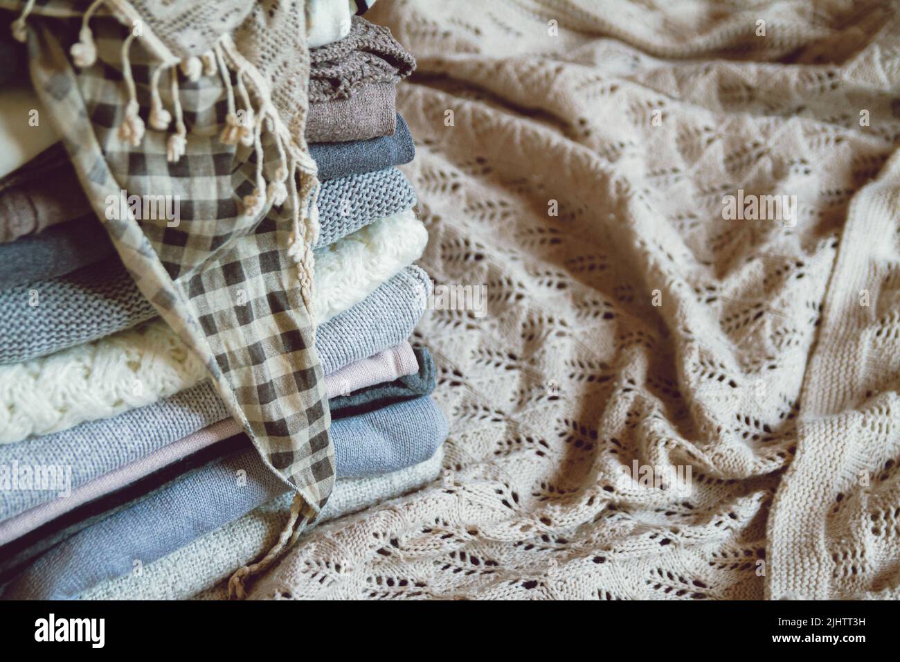 Cozy fabric hi-res stock photography and images - Alamy