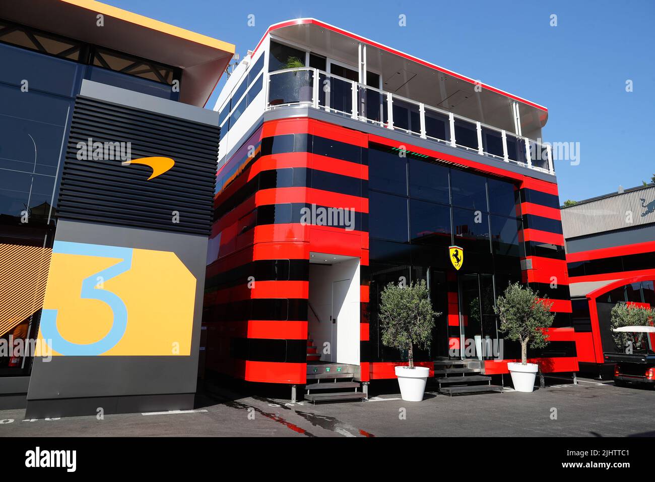 Scuderia Ferrari, ambiance motorhome during the Formula 1 Lenovo Grand ...