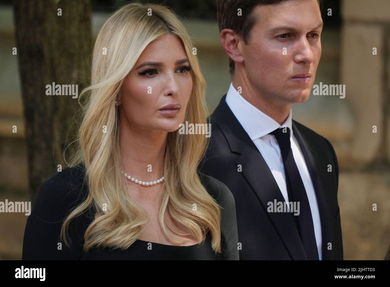 The funeral of Ivana Trump at St. Vincent Ferrer Catholic Church ...