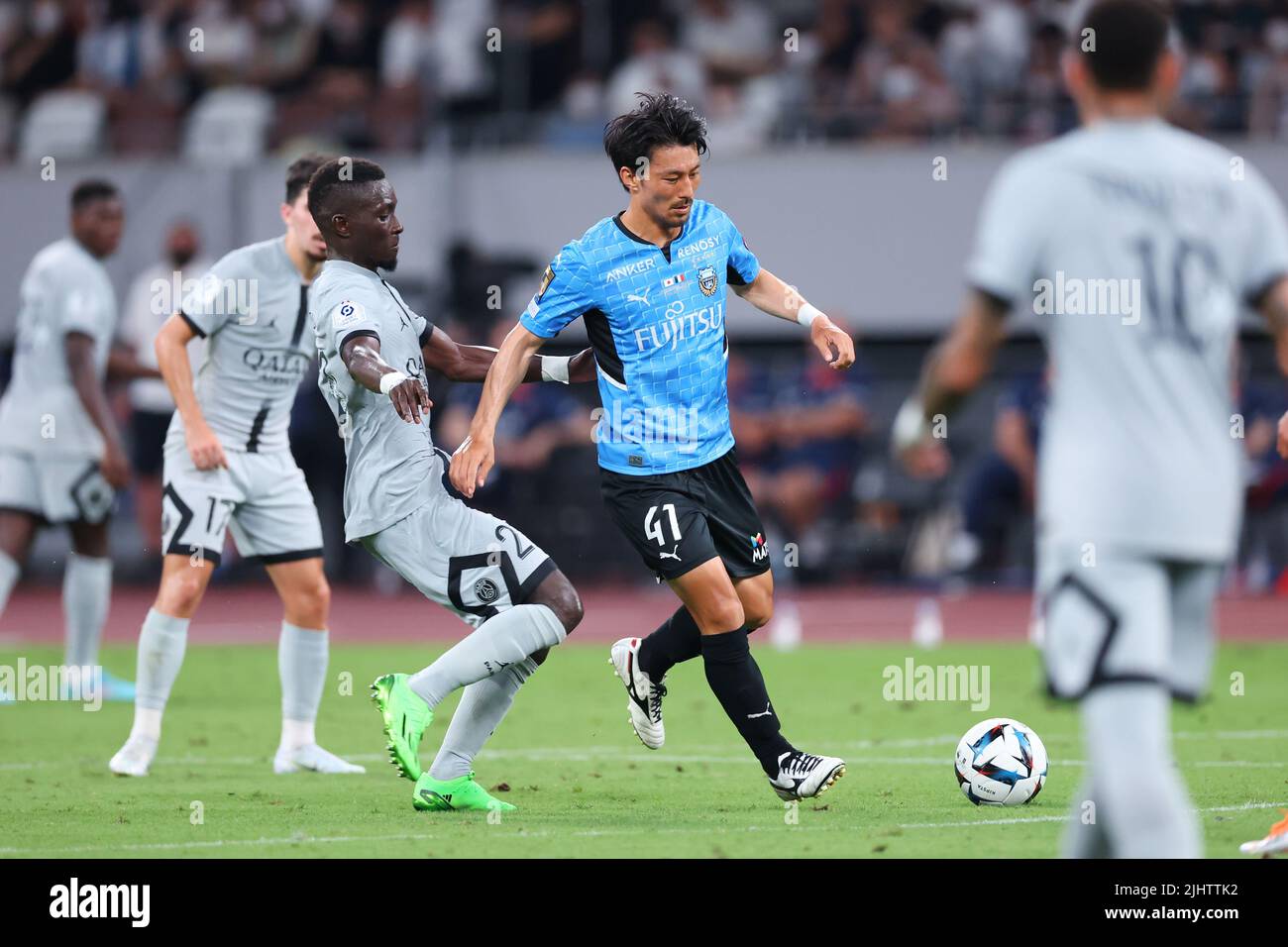 Tokyo, Japan. 20th July, 2022. Akihiro Ienaga (Frontale) Football ...